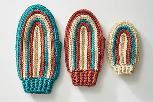 Ravelry: Rainbow Mittens pattern by Anastasia Popova