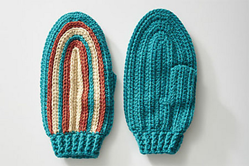 Ravelry: Rainbow Mittens pattern by Anastasia Popova