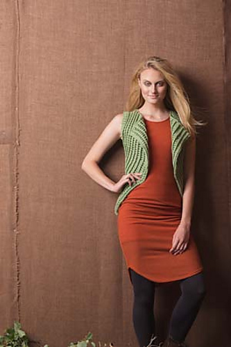 Ravelry: Verdant Vest pattern by Shannon Mullett-Bowlsby