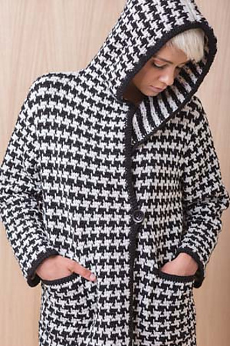 Ravelry: Houndstooth Coat pattern by Moon Eldridge