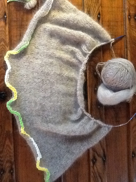 Ravelry: muffymammamail's My 1st Easy Folded Poncho designed by ...