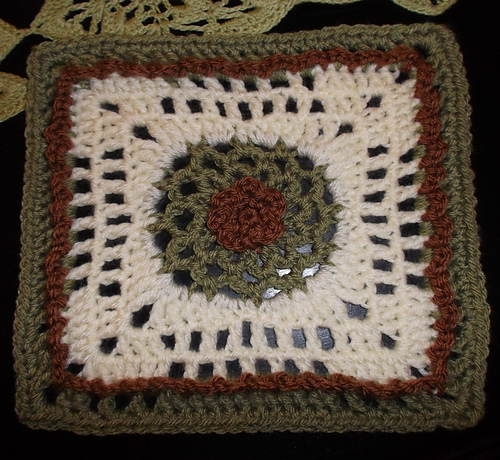 Ravelry: Sweet Buttercup Square pattern by Amelia Beebe