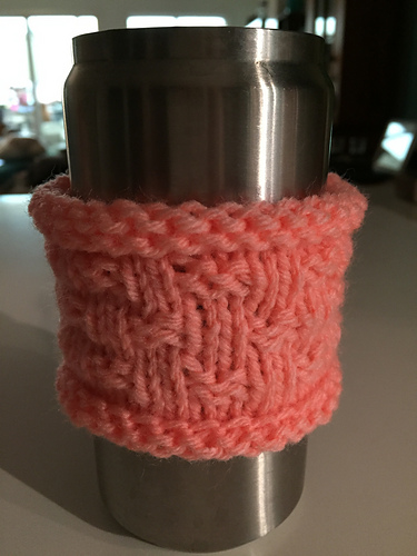 Ravelry: Simple Coffee Cozy pattern by Margo Terry