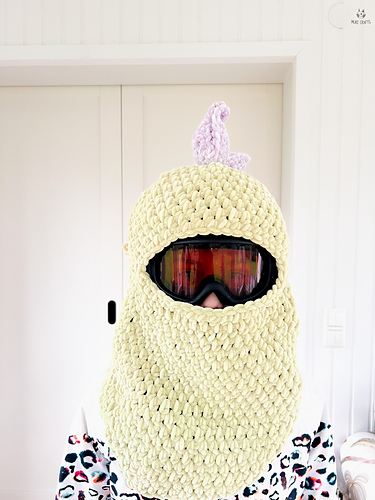 Ravelry: Drake Dragon Helmet Balaclava pattern by Muki Crafts