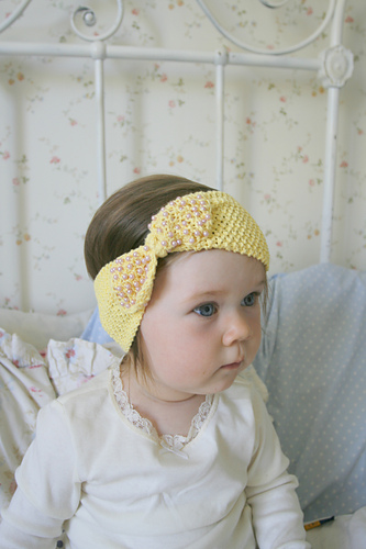 Ravelry: Alisa bow headband pattern by Muki Crafts