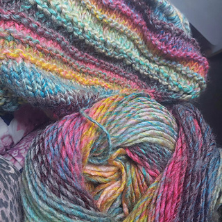 Ravelry: Waterfront Triangular Scarf pattern by Black Robin Designs