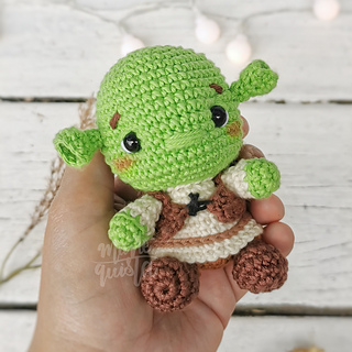 Ravelry: Shrek Amigurumi pattern by Constanza Olivares