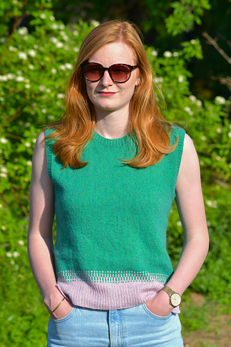 Ravelry: Top Leni pattern by Brigitte Zimmermann
