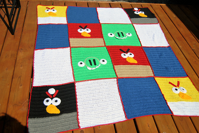 Ravelry: Birds Blanket pattern by Lisa Vanilla