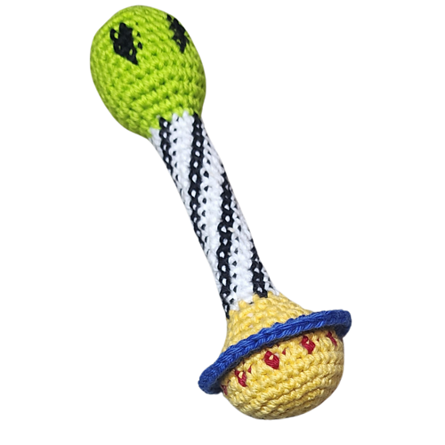 Ravelry: Space Alien Baby Rattle pattern by Lisa Ferrel