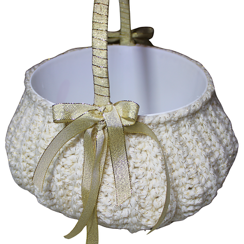 Ravelry: Cinderella's Carriage Bucket pattern by Lisa Ferrel