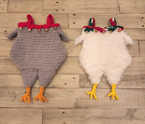 Ravelry: Chicken Christmas Stocking pattern by Lisa Ferrel