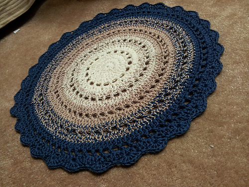 Ravelry: Gorgeous Mandala Floor Rug pattern by Marinke Slump