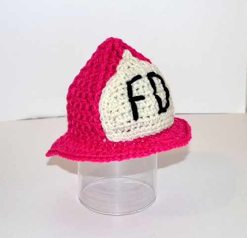 Ravelry: Fireman Hat / Firefighter Helmet pattern by Sweet Potato 3