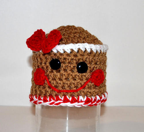 Ravelry: Gingerbread Boy / Girl Hat pattern by Sweet Potato 3