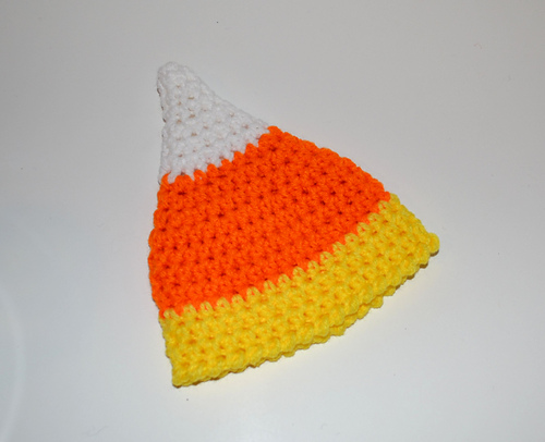Ravelry: Candy Corn Halloween Hat pattern by Sweet Potato 3
