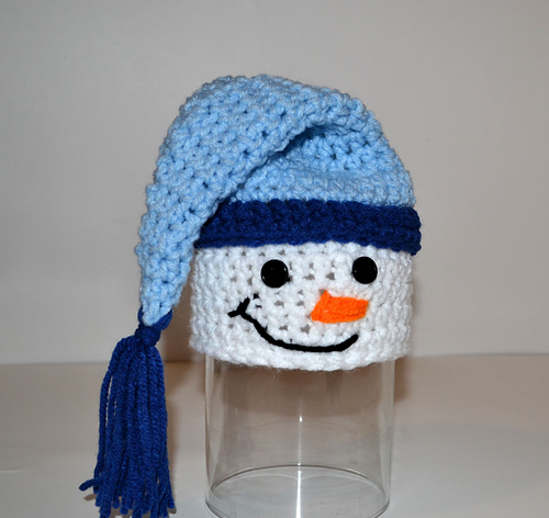 Ravelry: Snowman Hat / Snowgirl / Snowboy pattern by Sweet Potato 3