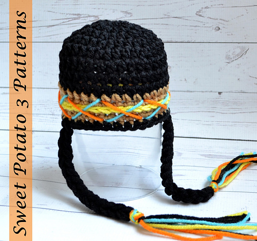 Ravelry: Native American Hat pattern by Sweet Potato 3