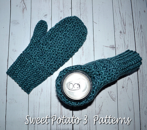 Ravelry: Beer Thirty Mitten Cozy pattern by Sweet Potato 3