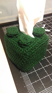 Ravelry: Shansze's Lego Block tissue box cover
