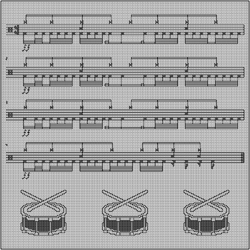 Ravelry: Drum Music Mosaic Blanket pattern by Natalie Caruso