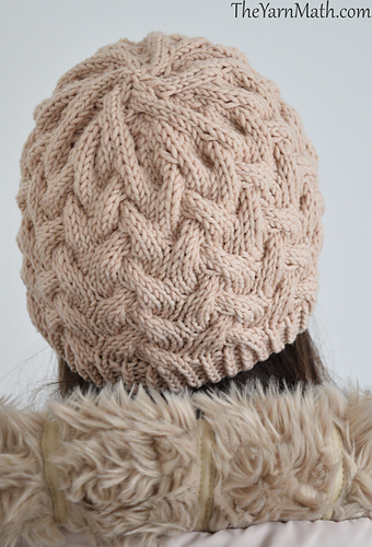 Ravelry: Cables Math Hat #1 pattern by Nadezhda Petrova