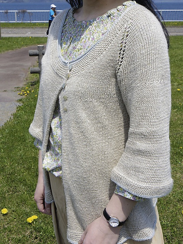 Ravelry: Linen Cardigan pattern by naganasu