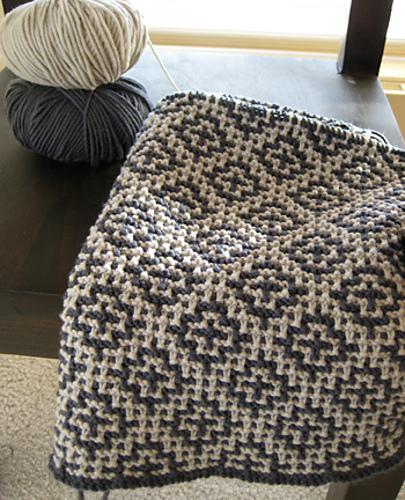 Ravelry: # 29 Welsh Blanket pattern by Debbie Bliss