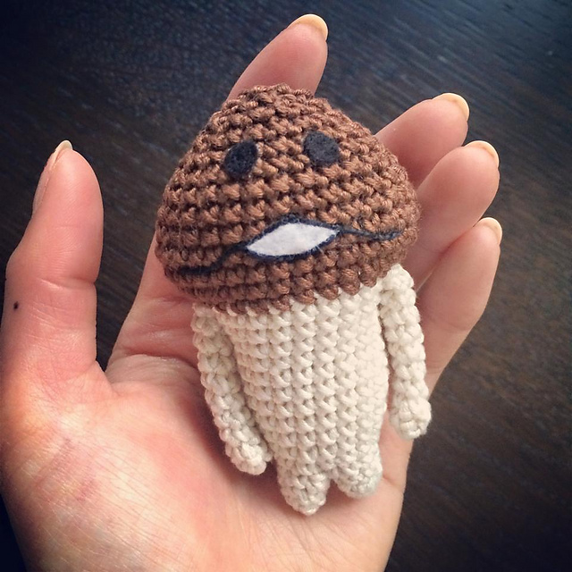 Ravelry: Nameko Funghi Amigurumi pattern by Nana Mach