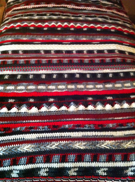 Ravelry: nanapatlee's Personalized Southwestern Camo Throw