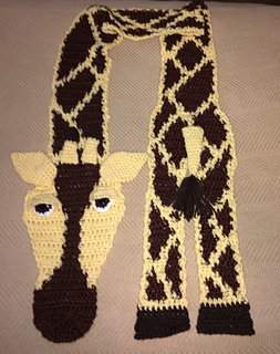 Ravelry: nanapatlee's Gerry the Giraffe Scarf