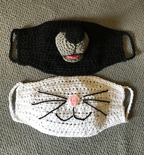 Ravelry: nanapatlee's Dog and Cat Face Masks