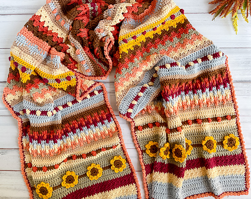Ravelry: Autumn Rhapsody Shawl pattern by Tonya Bush