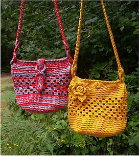 Ravelry: Fashion Chic Tote Bags - PA-205 pattern by Nancy Brown