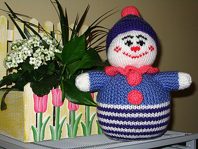 Ravelry: Roly Poly Clown pattern by Leslye of Joyful Toys