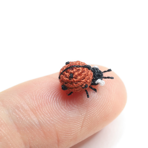Ravelry: Micro Ladybug pattern by Anastasia Sarkisian