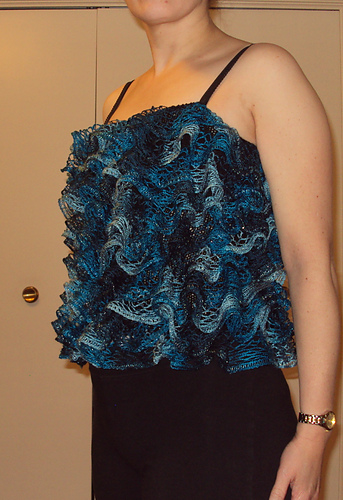 Ravelry: Ruffled Cami pattern by Margaret Zellner