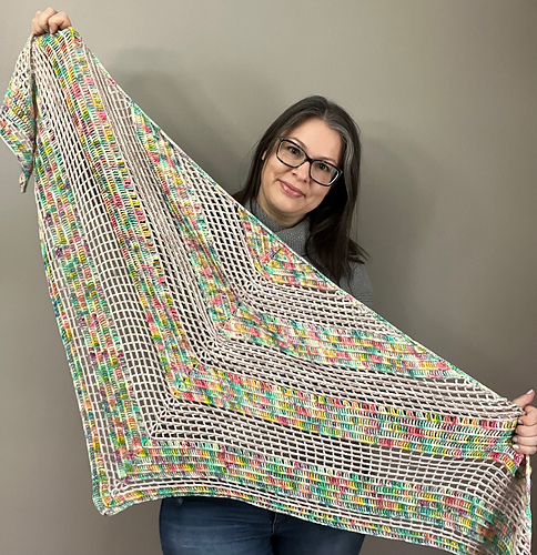 Ravelry: Congruence Shawl pattern by Ana-Maria