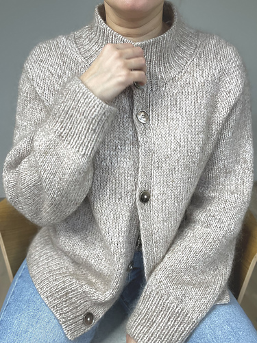 Ravelry: Soft Loop Cardigan pattern by Natalja Ledvanova