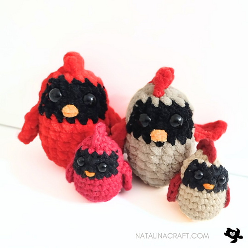 Ravelry: Red Cardinal pattern by Natalina Craft