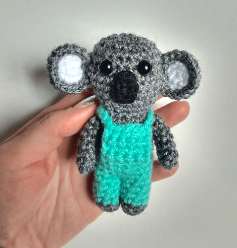 Ravelry: Koala Amigurumi Keychain pattern by Natalina Craft