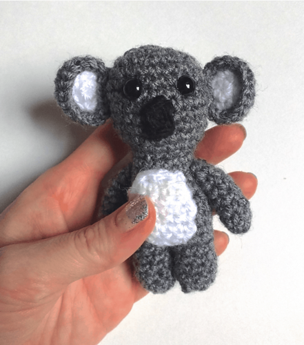 Ravelry: Koala Amigurumi Keychain pattern by Natalina Craft