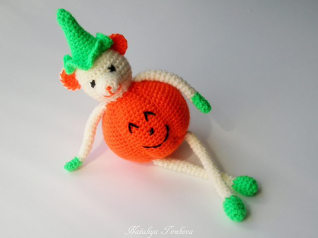 Ravelry: Mr. Pumpkin Mouse Toy pattern by Nataliya Tirukova