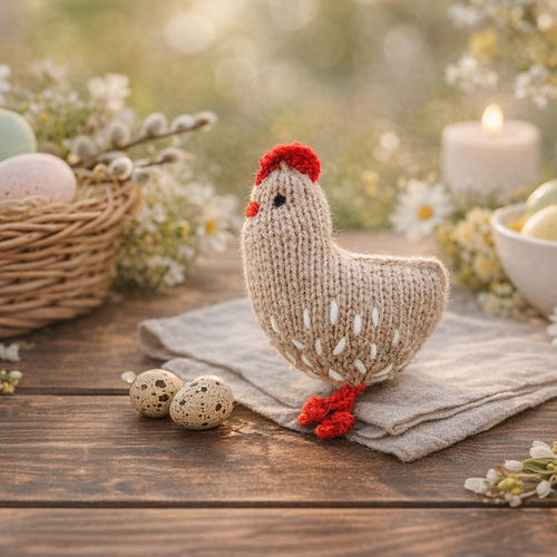 Ravelry: Knitted chicken pattern by Natalya Savchenkova