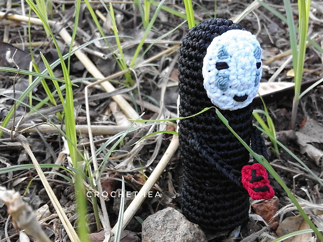 Ravelry: No Face (Kaonashi) Amigurumi pattern by Sabbathea Natalie