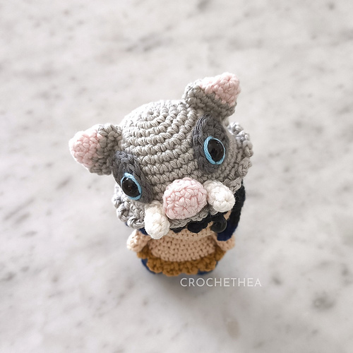 Ravelry: Inosuke Amigurumi pattern by Sabbathea Natalie