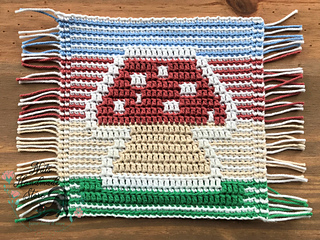 Ravelry: Toadstool coaster pattern by Natalja Lazareva