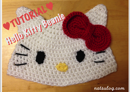 Ravelry: Hello Kitty Beanie pattern by Natsu K