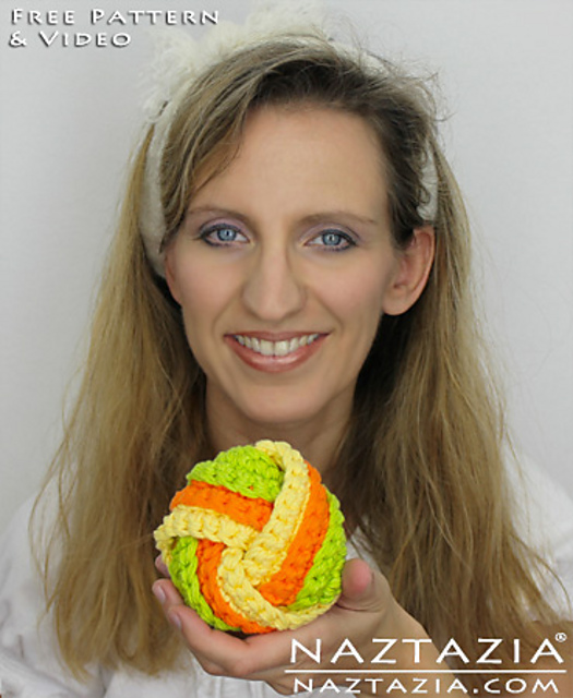 Ravelry: Crochet Twisted Scrubbie Chinese Knot with Video pattern by ...