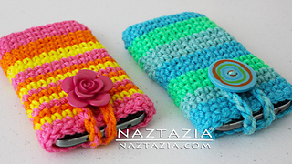 Ravelry: Easy Cell Phone Case pattern by Naztazia